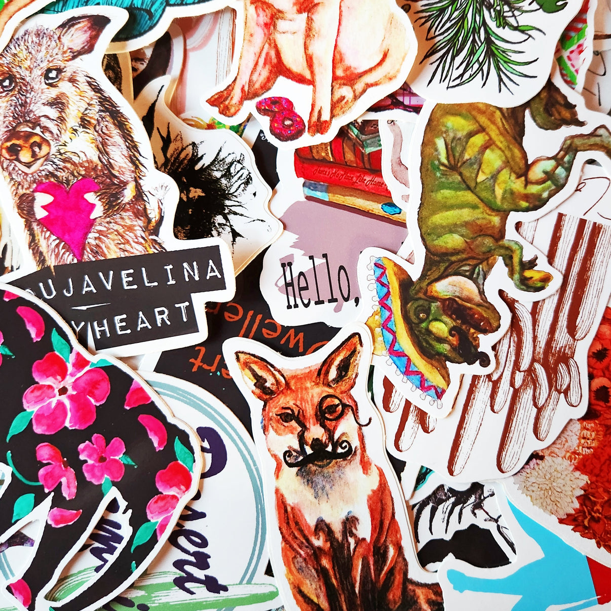 "Foxy" Vinyl Sticker/Decal – Buffalo Gals Co.