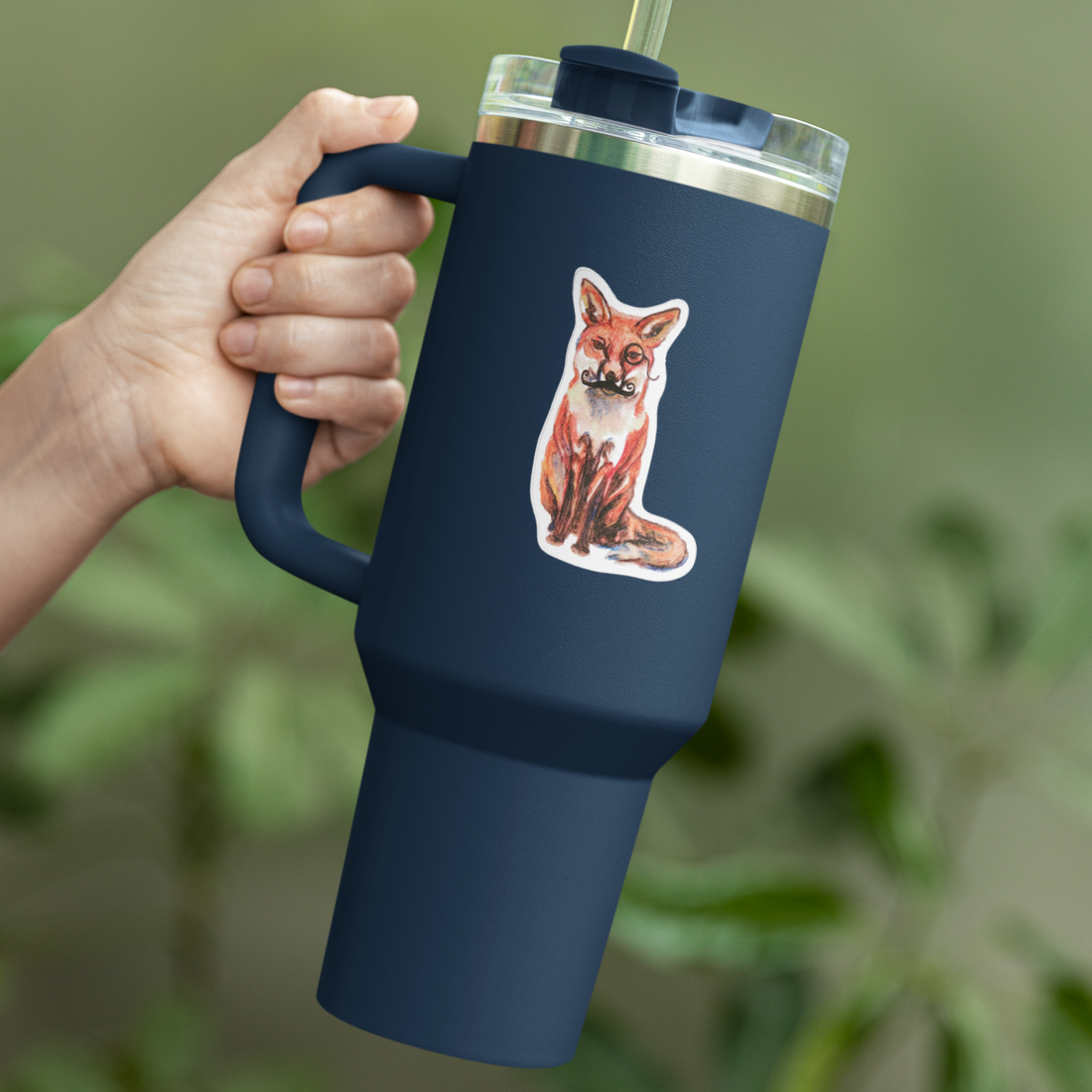 "Foxy" Vinyl Sticker/Decal – Buffalo Gals Co.