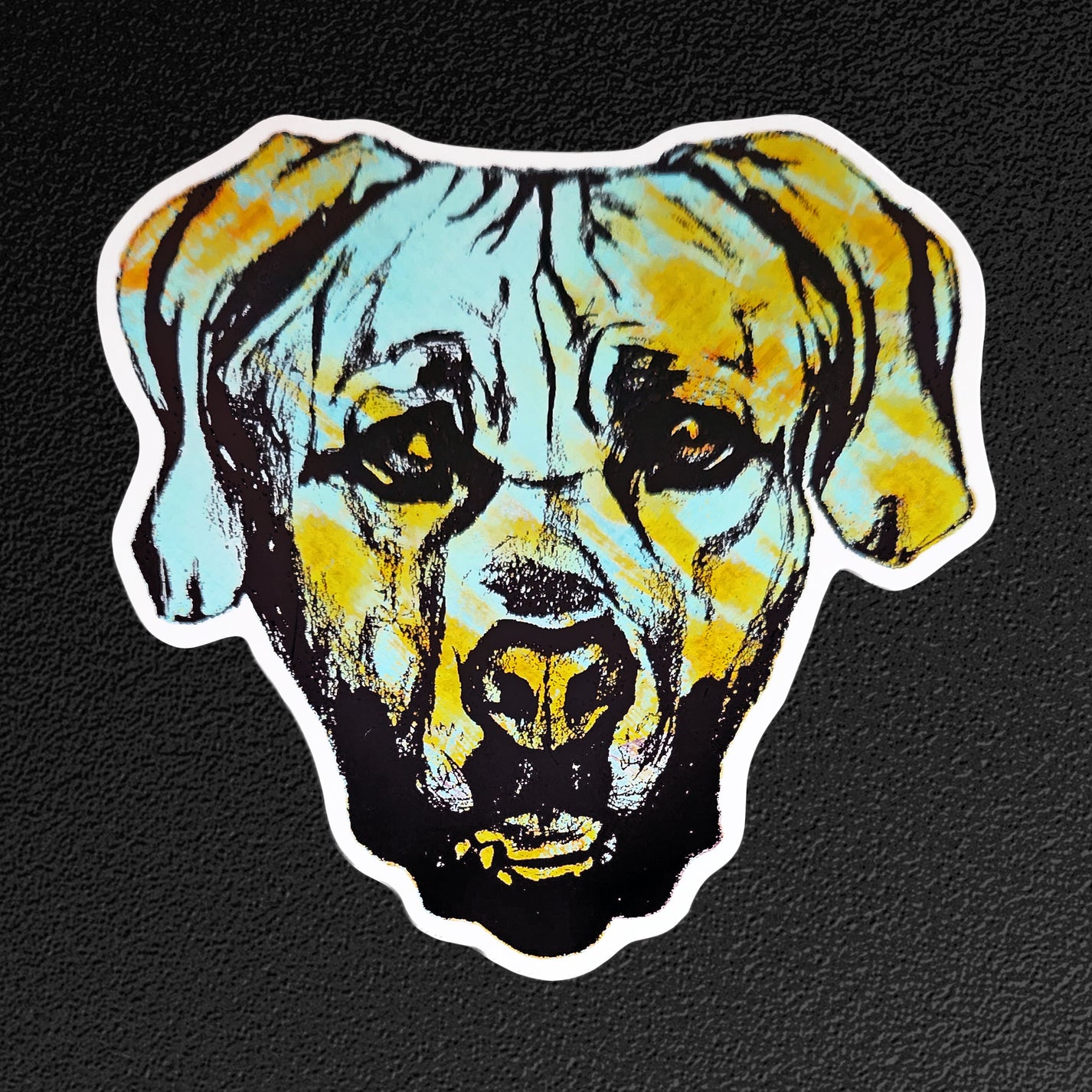 Vinyl Sticker/Decal - "Mastiff" – Buffalo Gals Co.