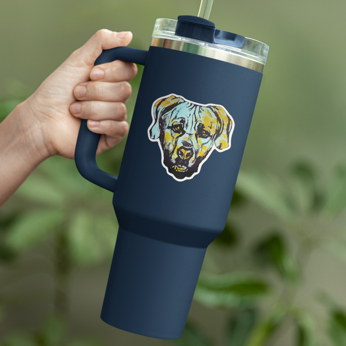 Vinyl Sticker/Decal - "Mastiff" – Buffalo Gals Co.