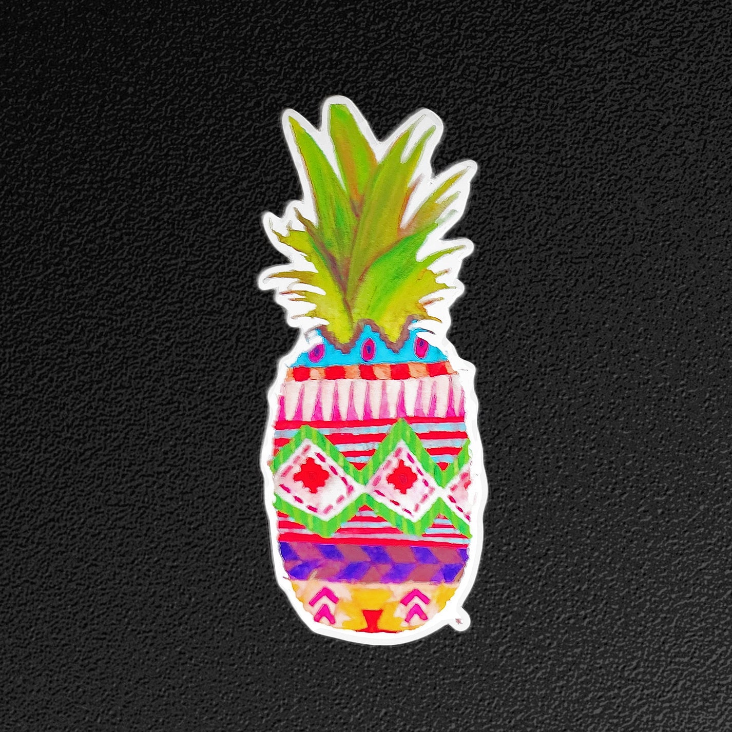 Vinyl Sticker/Decal - "Southwest Pineapple" – Buffalo Gals Co.