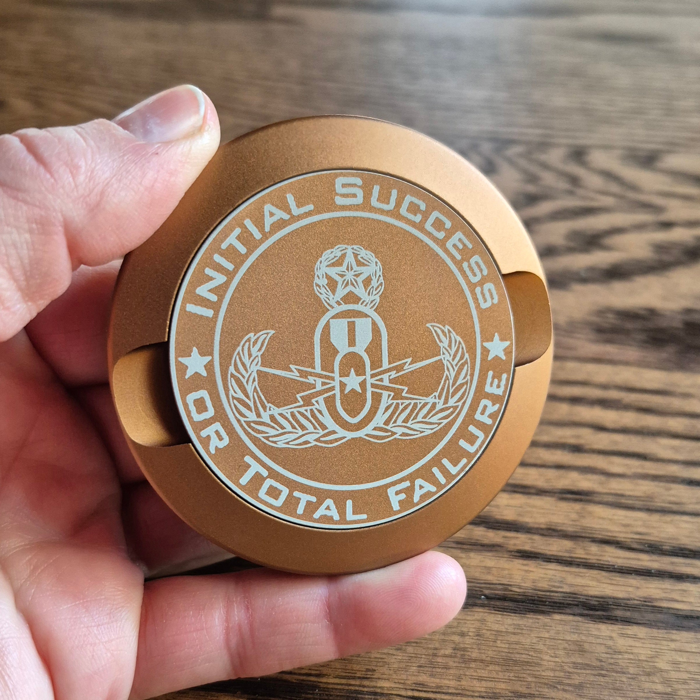 Smokeless Nicotine Container - "EOD Coin" – Buffalo Gals Co.