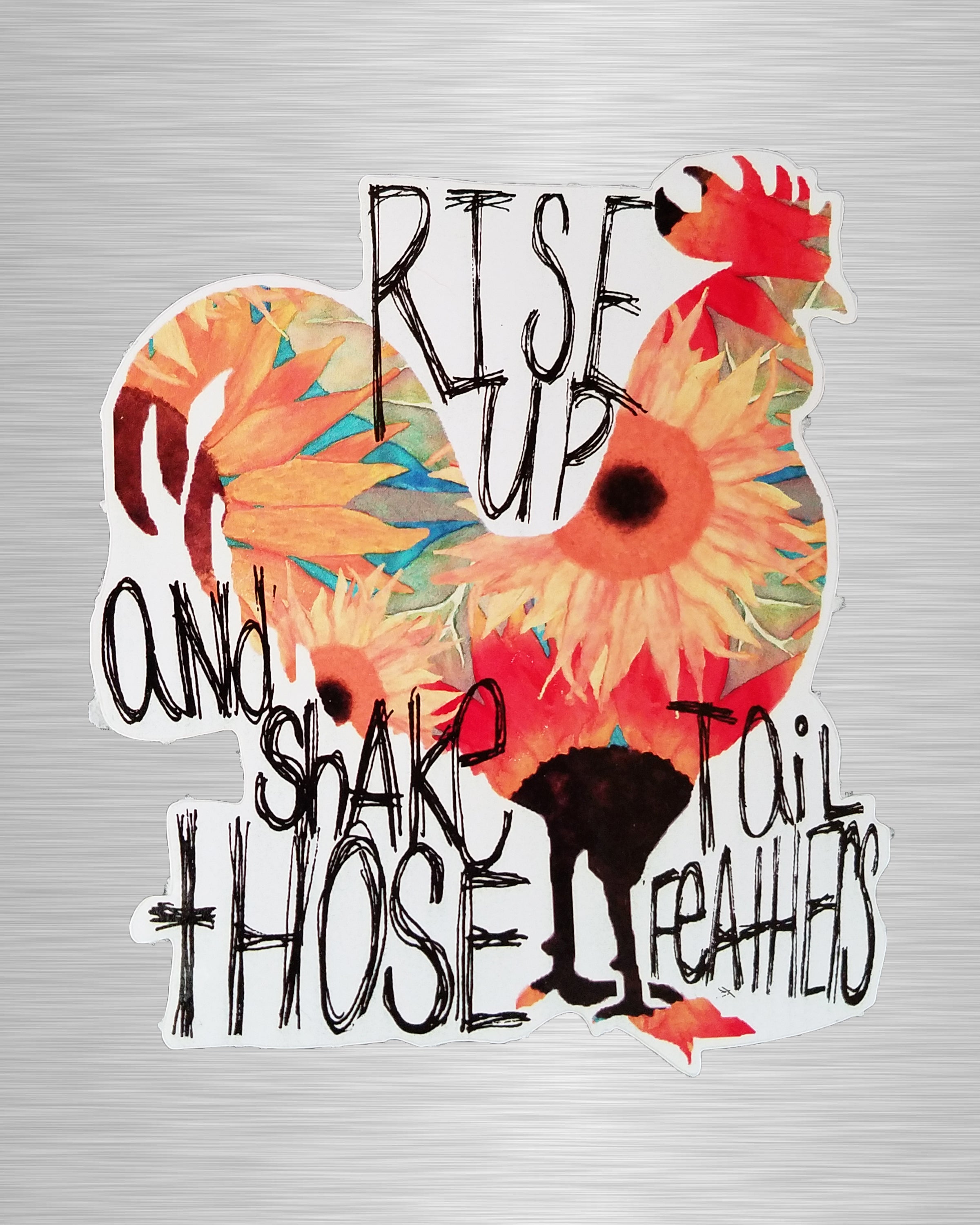 Rise and Shake Sticker/Decal – Buffalo Gals Co.